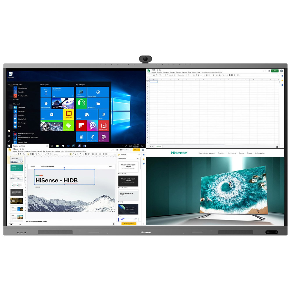 Hisense Interaktives Whiteboard und Konferenzsystem 75 Zoll HN75WR80U ...