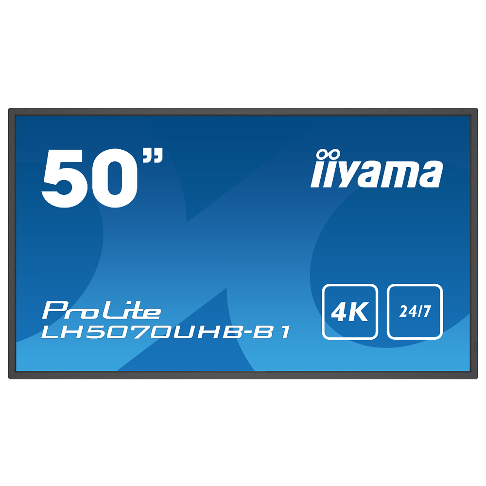 iiyama ProLite LH5070UHB-B1 50 Zoll Digital Signage Display ...