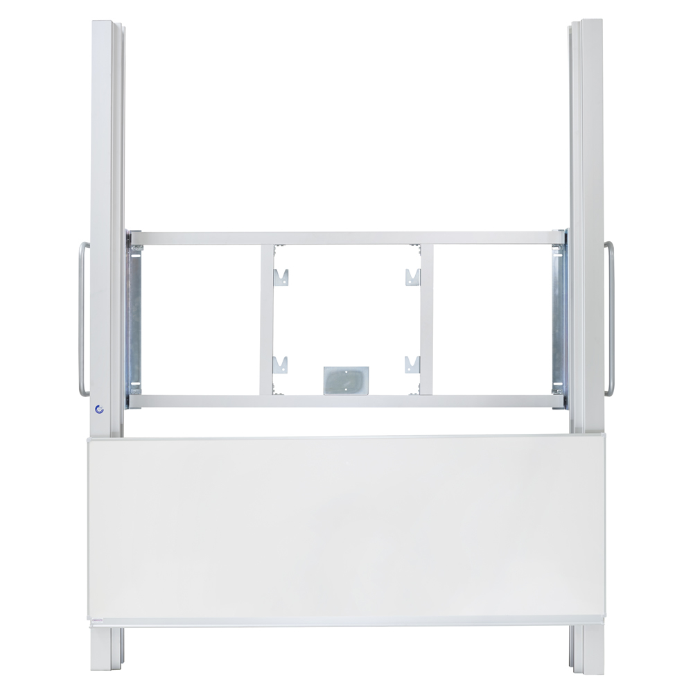 Höhenverstellbare Whiteboard Boden-Wandhalterung 65 - 86 Zoll ...