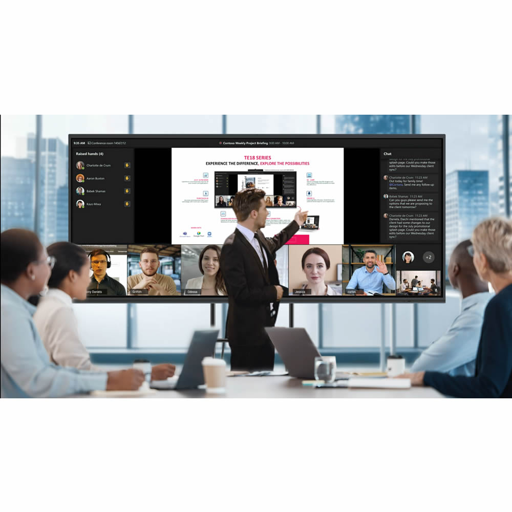 iiyama Prolite TE10518UWI-B1AG 105 Zoll Panorama-Whiteboard Display ...