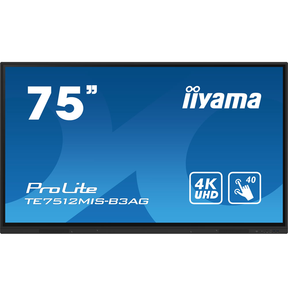 iiyama ProLite TE7512MIS-B3AG 75 Zoll digitales Whiteboard - Multimedia ...